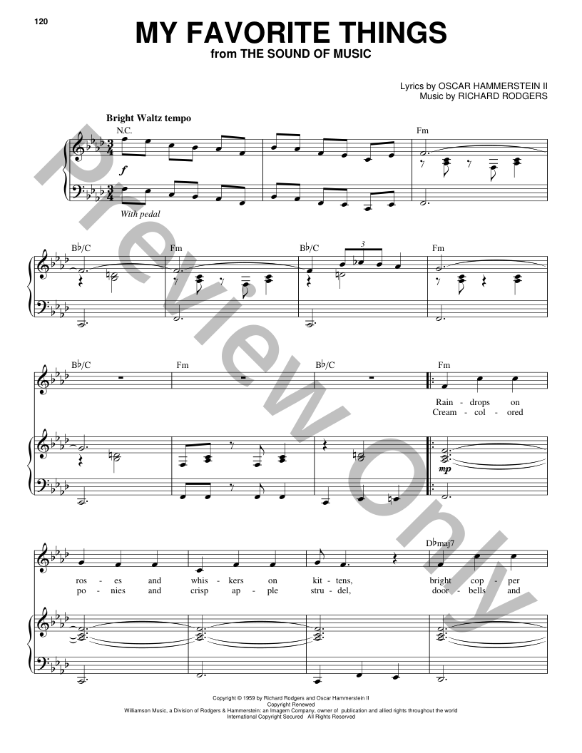 My Favorite Things | J.W. Pepper