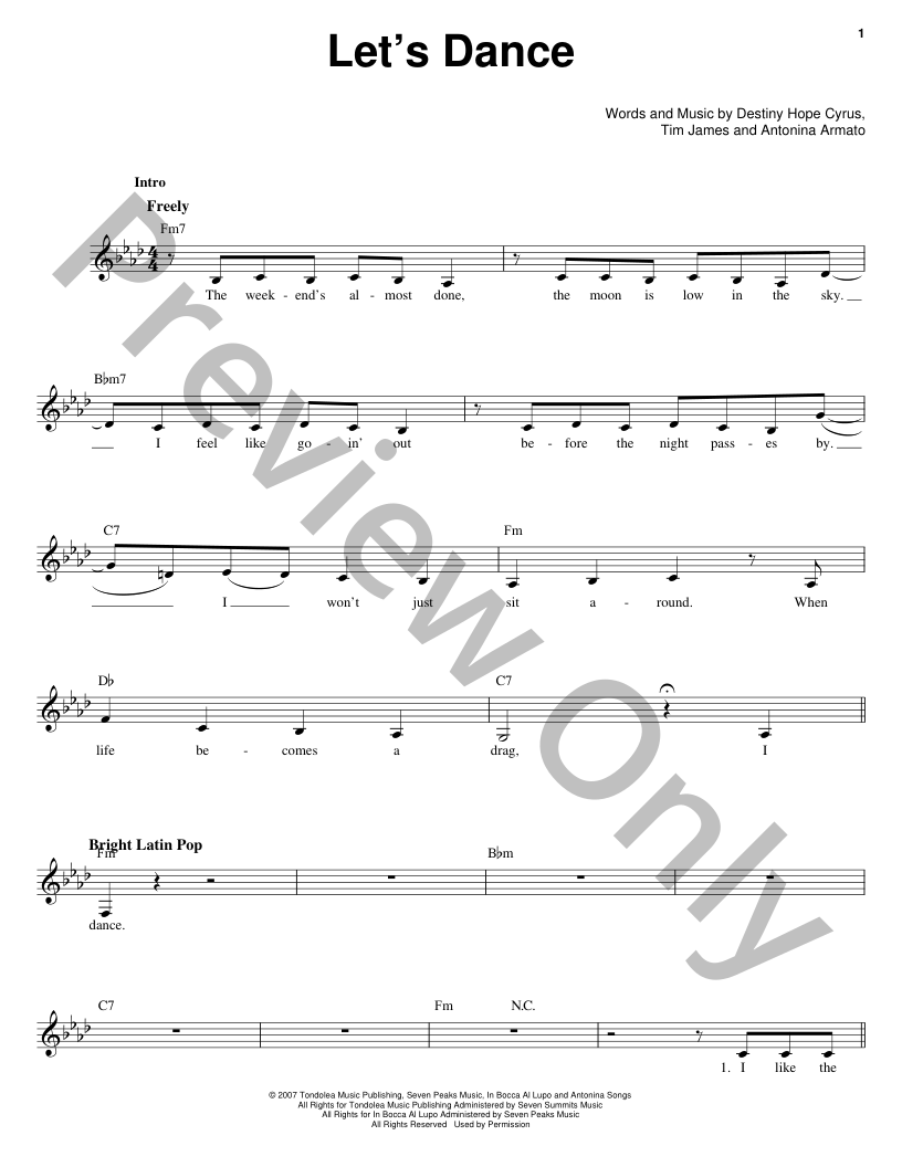 Let's Dance | J.W. Pepper