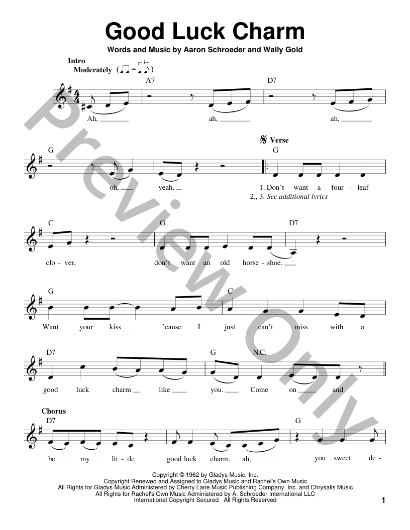 Good Luck Charm | J.W. Pepper