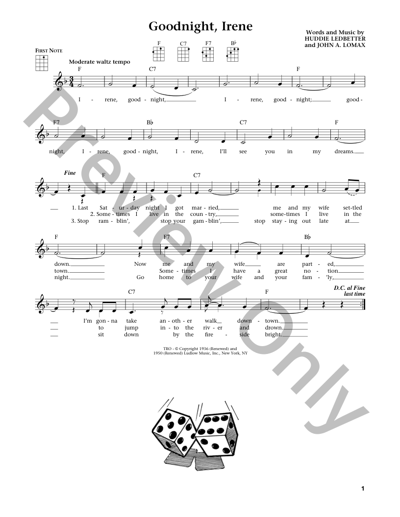 Goodnight, Irene | J.W. Pepper