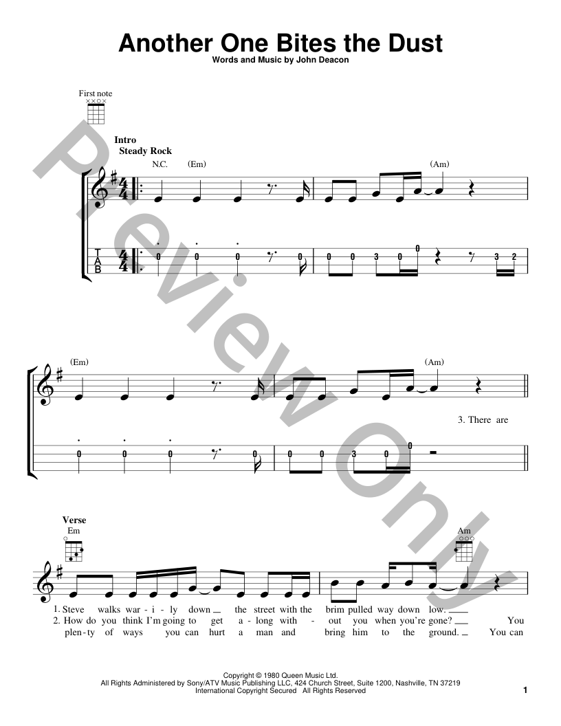 Another One Bites The Dust | J.W. Pepper