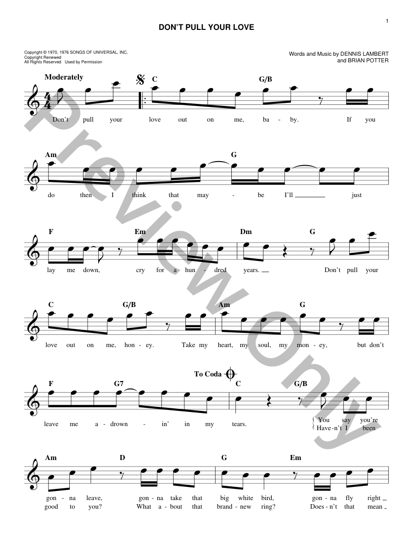 Don't Pull Your Love | FastStore PDP