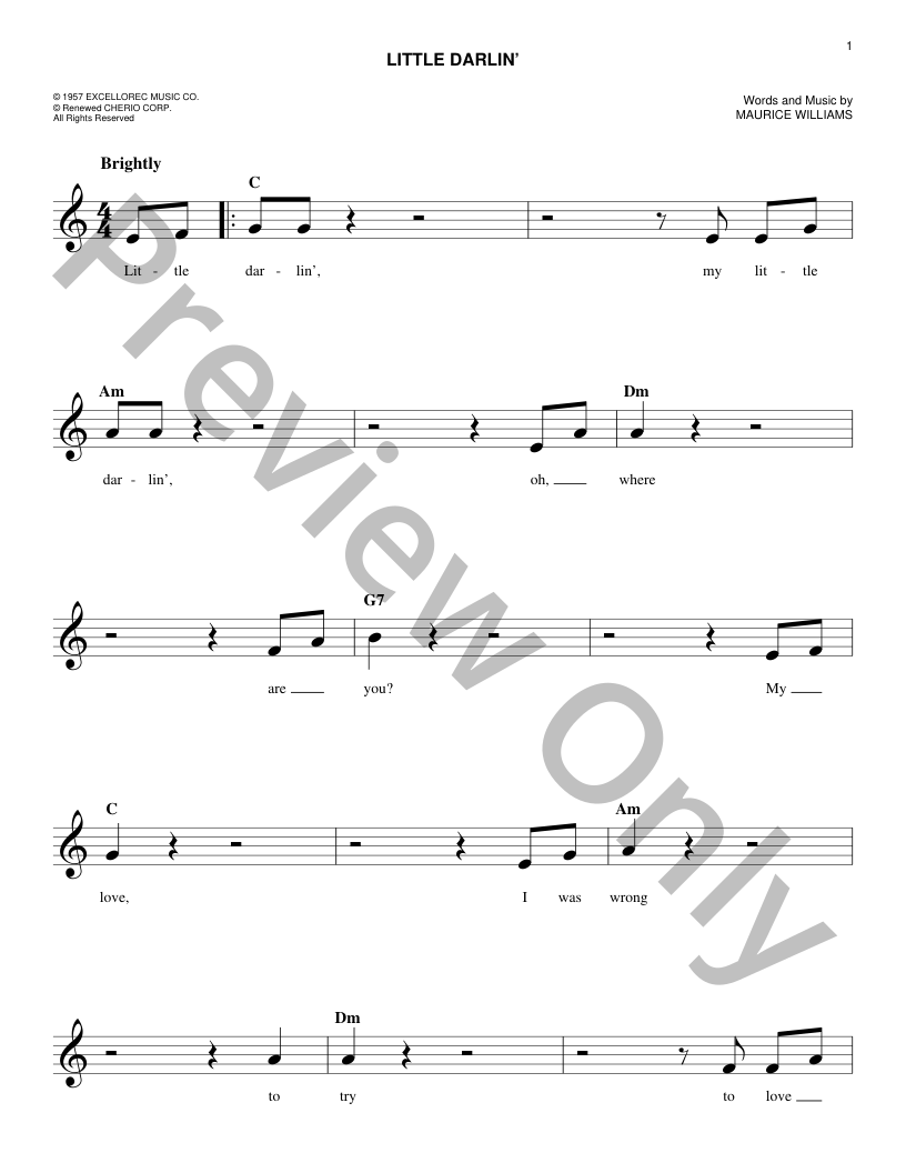 Little Darlin | J.W. Pepper