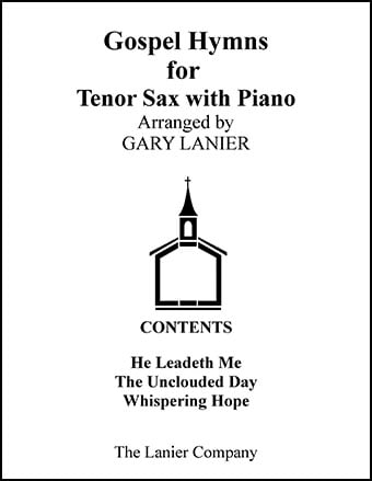 Gospel Hymns for Tenor Sax (Tenor Sax with Piano) Sheet Music | J.W. Pepper