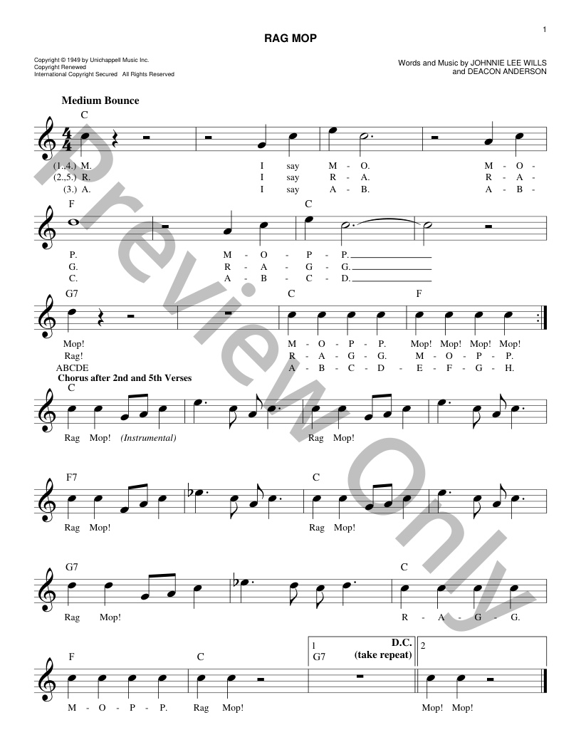 Rag Mop | J.W. Pepper