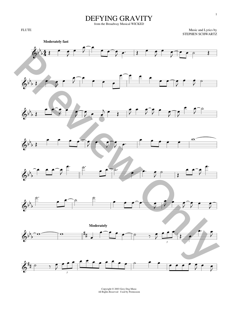 Defying Gravity | J.W. Pepper