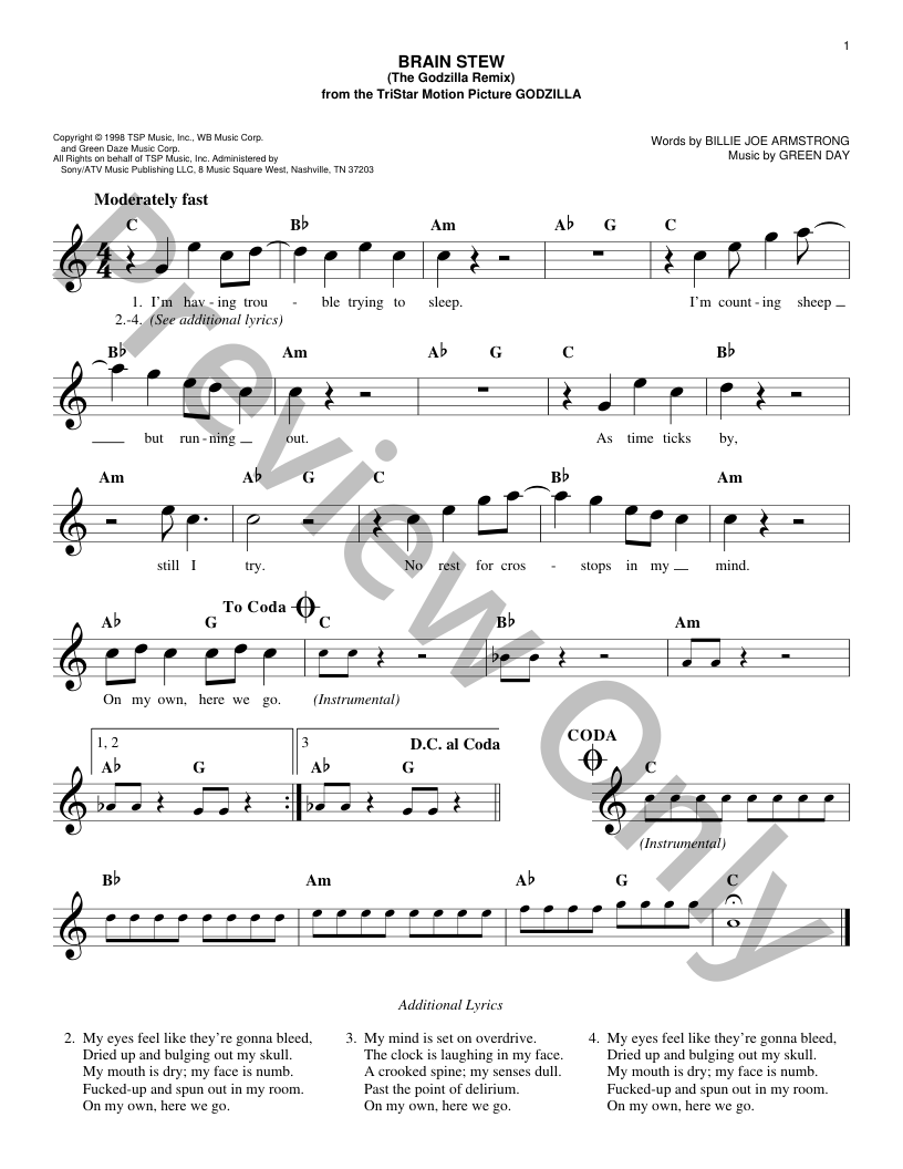 Brain Stew (The Godzilla Remix) | J.W. Pepper