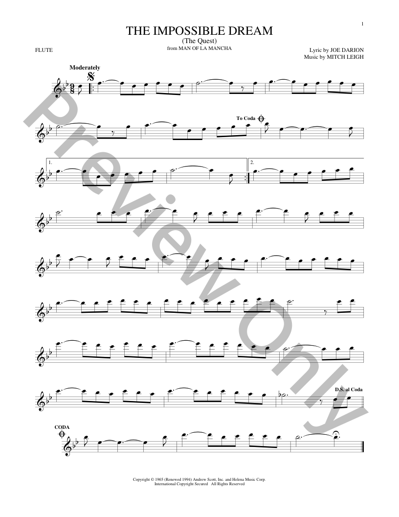 The Impossible Dream (The Quest) | J.W. Pepper