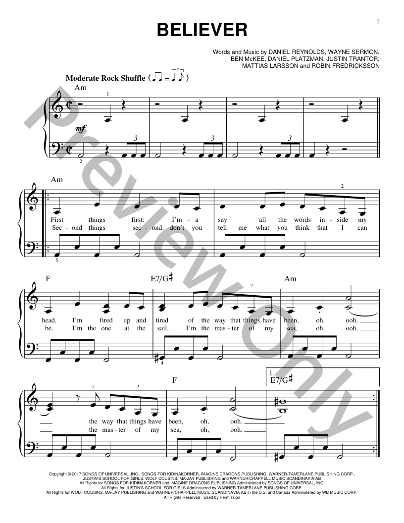 Believer | J.W. Pepper