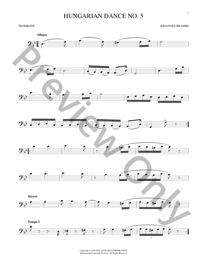 Hungarian Dance #5 | J.W. Pepper