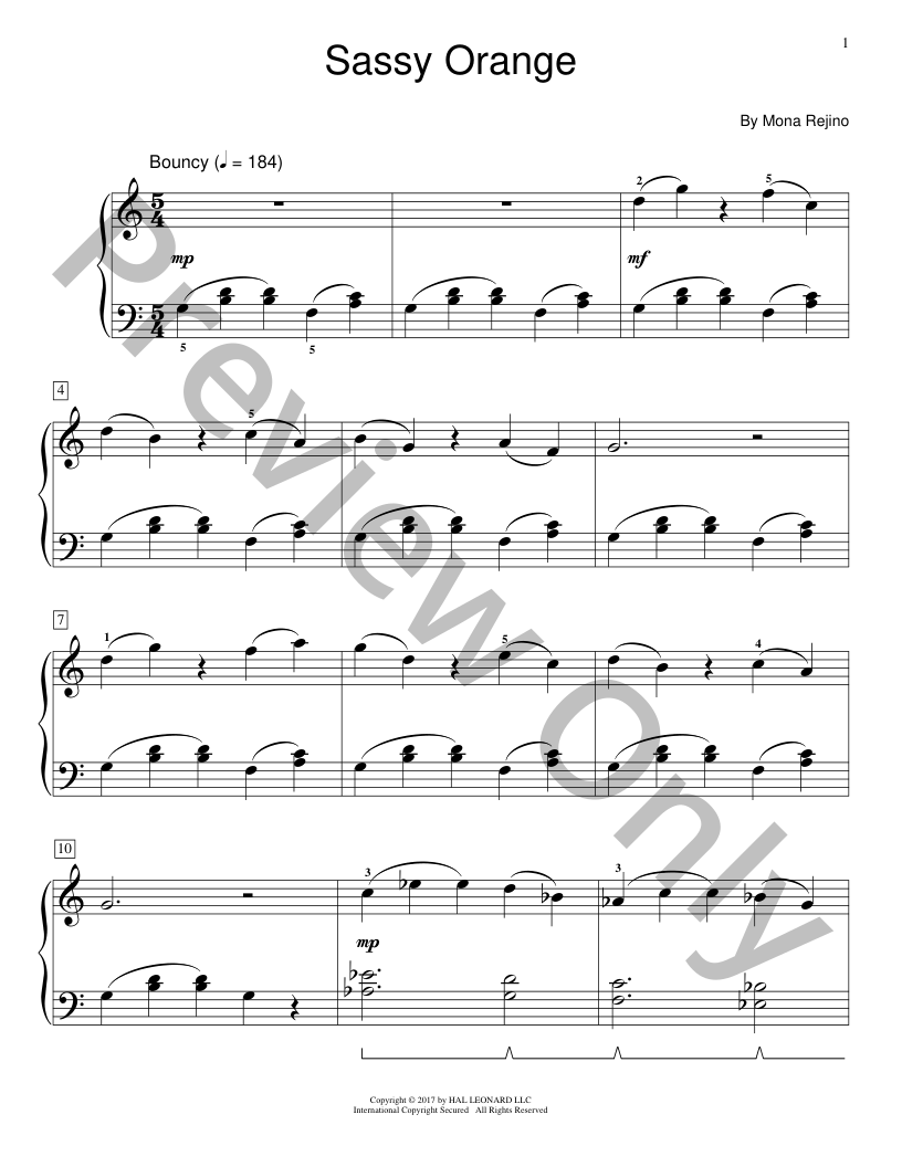 Sassy Orange | J.W. Pepper