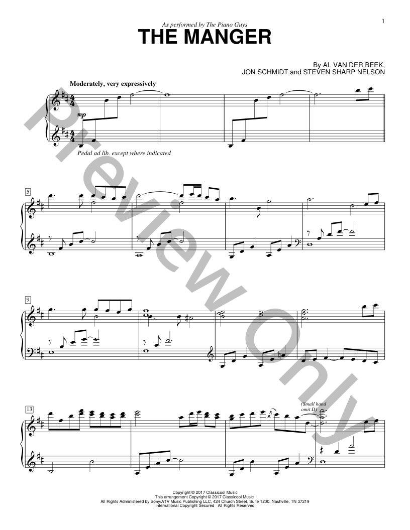 The Manger | J.W. Pepper