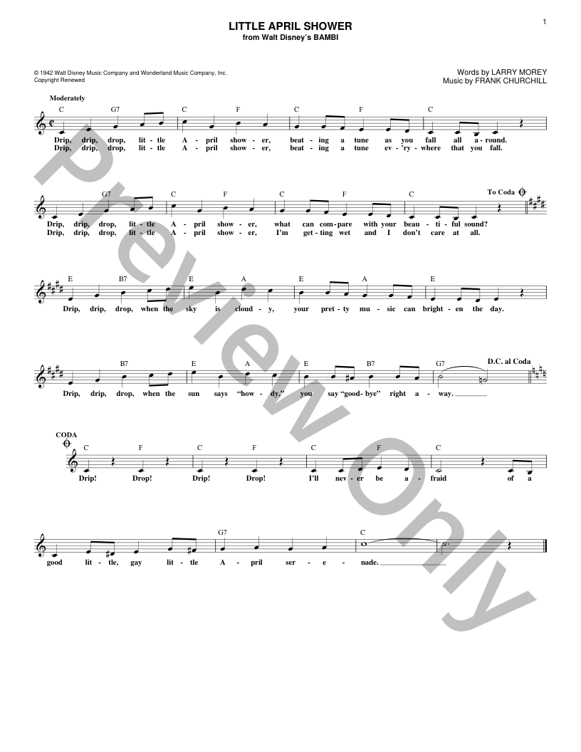 Little April Shower | J.W. Pepper