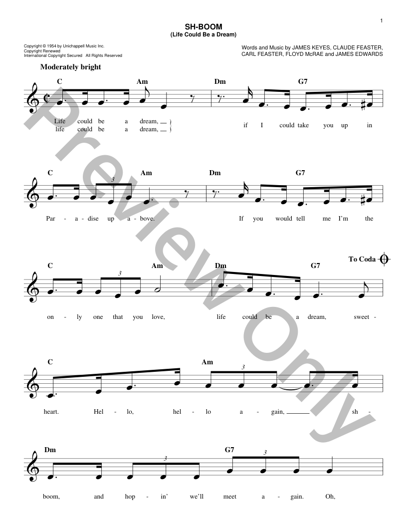 Sh Boom | J.W. Pepper