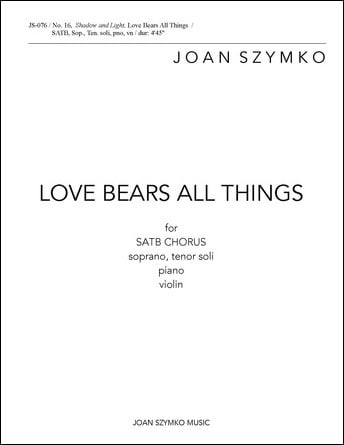 Love Bears All Things | J.W. Pepper