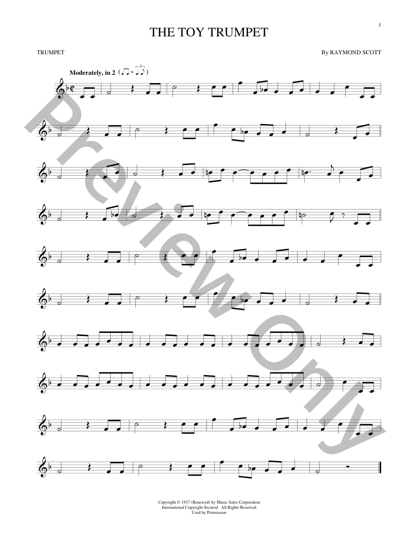 The Toy Trumpet | J.W. Pepper