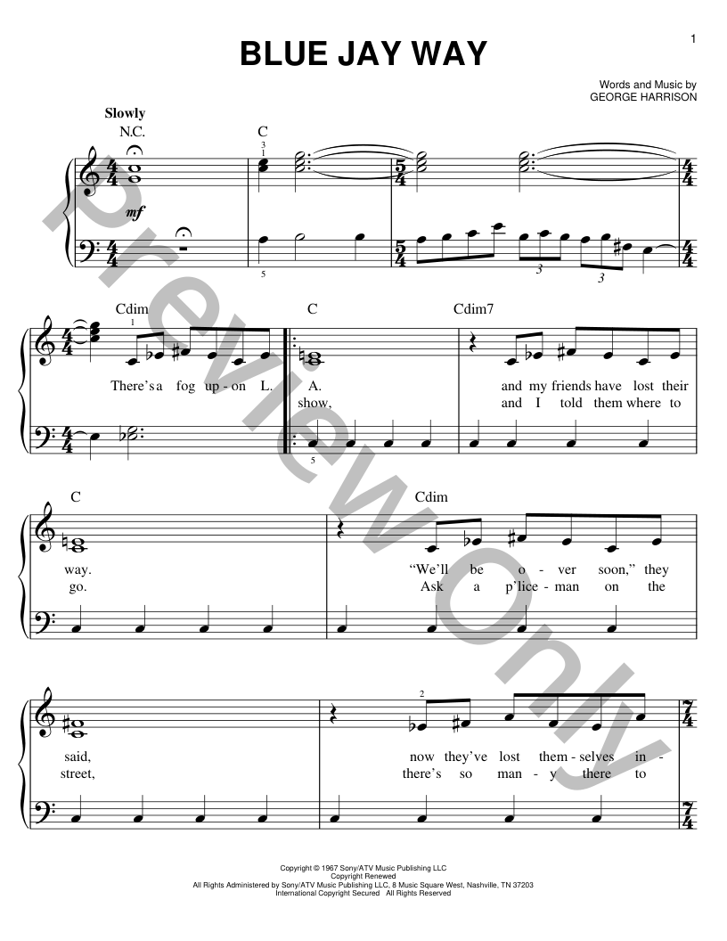 Blue Jay Way | J.W. Pepper