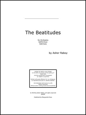 The Beatitudes Choral Sheet Music | J.W. Pepper