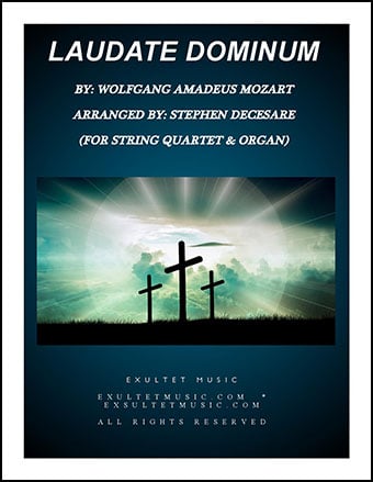 Laudate Dominum (String Quartet & Organ) | J.W. Pepper