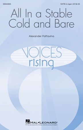 All in a Stable Cold and Bare Choral Sheet Music | J.W. Pepper