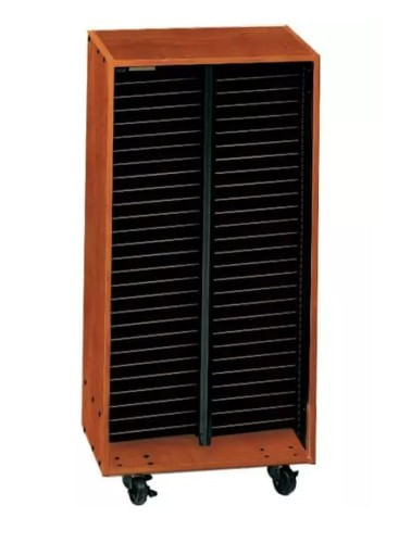 Mobile Band and Orchestra Folio Cabinet - Two Columns, No Doors | J.W ...