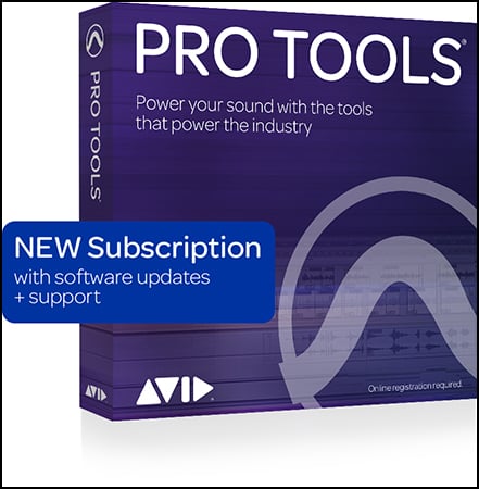 Pro Tools Perpetual License Boxed Version Subscription Retail ...