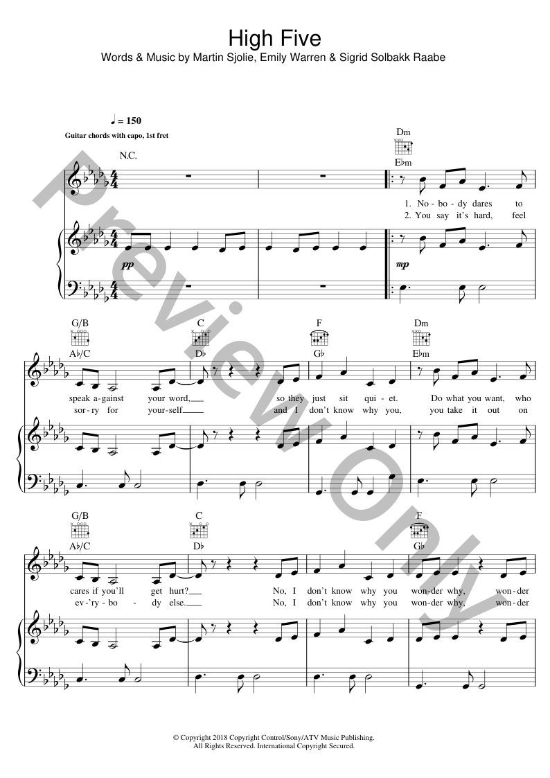 High Five | J.W. Pepper