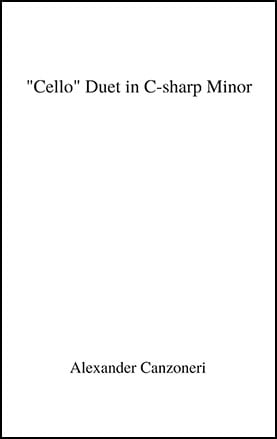 Cello Duet in C-sharp Minor | J.W. Pepper