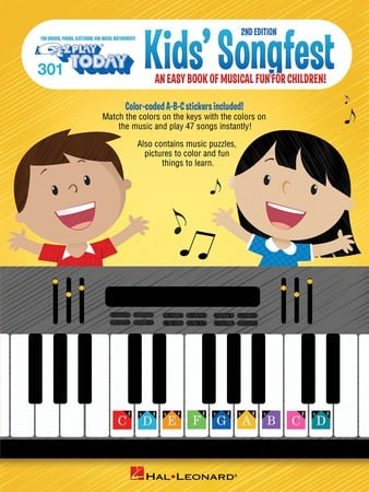 EZ Play Today Vol. 301 Kids Songfest Piano Sheet Music | J.W. Pepper