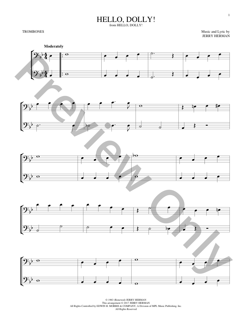 Hello, Dolly! | J.W. Pepper