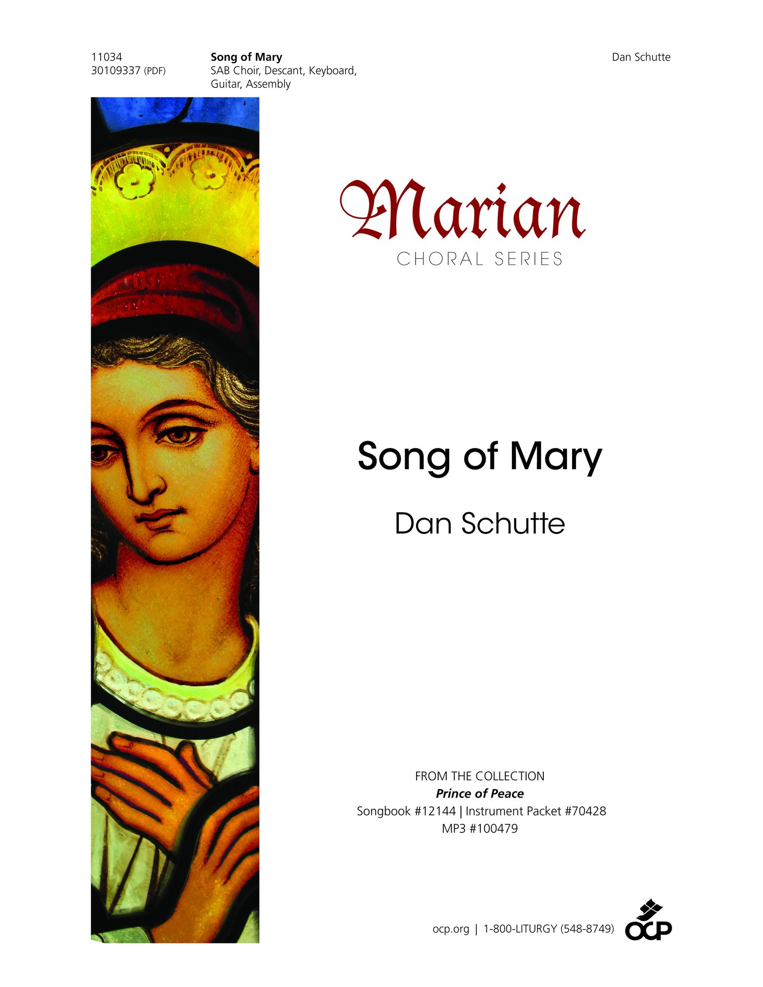 Song of Mary Choral Sheet Music | J.W. Pepper