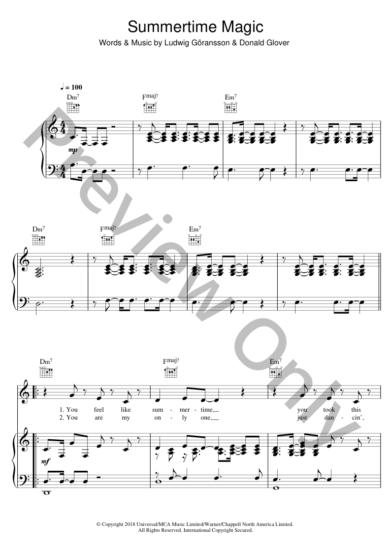 Summertime Magic | J.W. Pepper