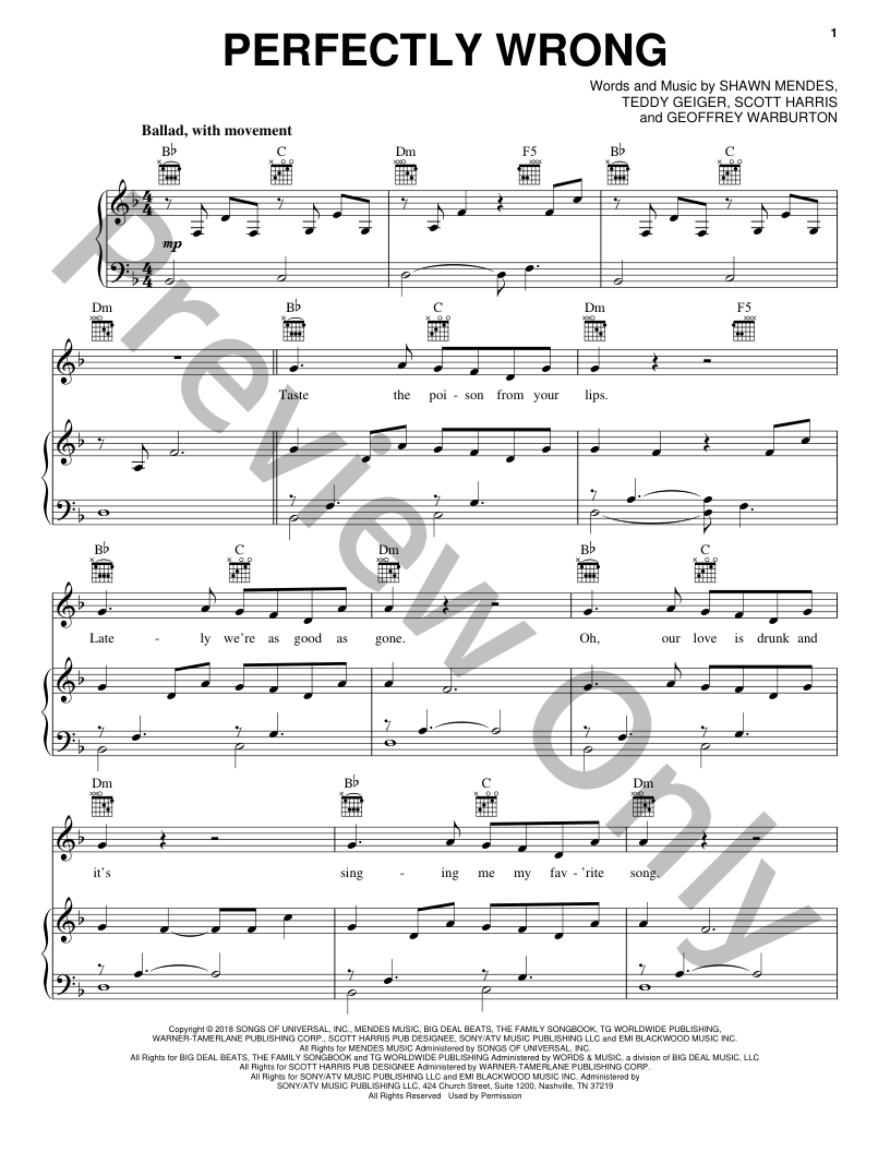 Perfectly Wrong | J.W. Pepper