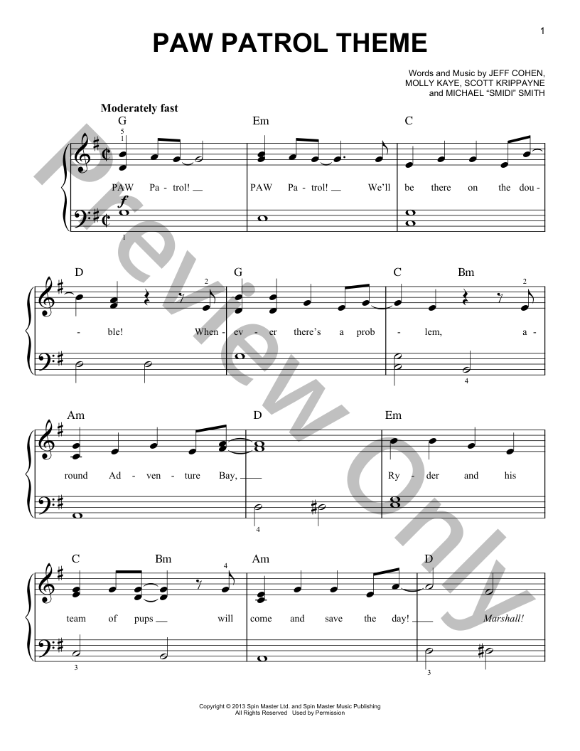 PAW Patrol Theme | J.W. Pepper