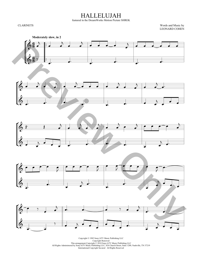 Hallelujah | J.W. Pepper