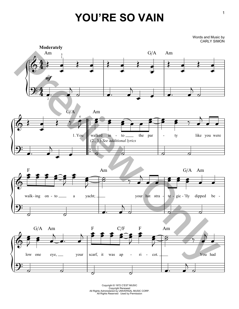 You're So Vain | FastStore PDP