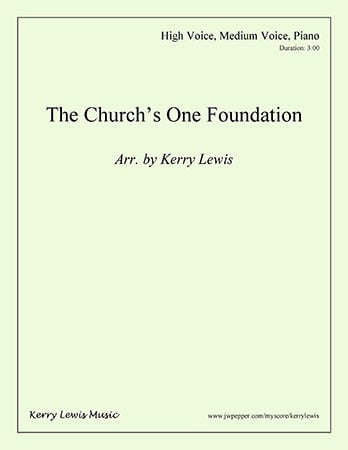 The Church's One Foundation | J.W. Pepper