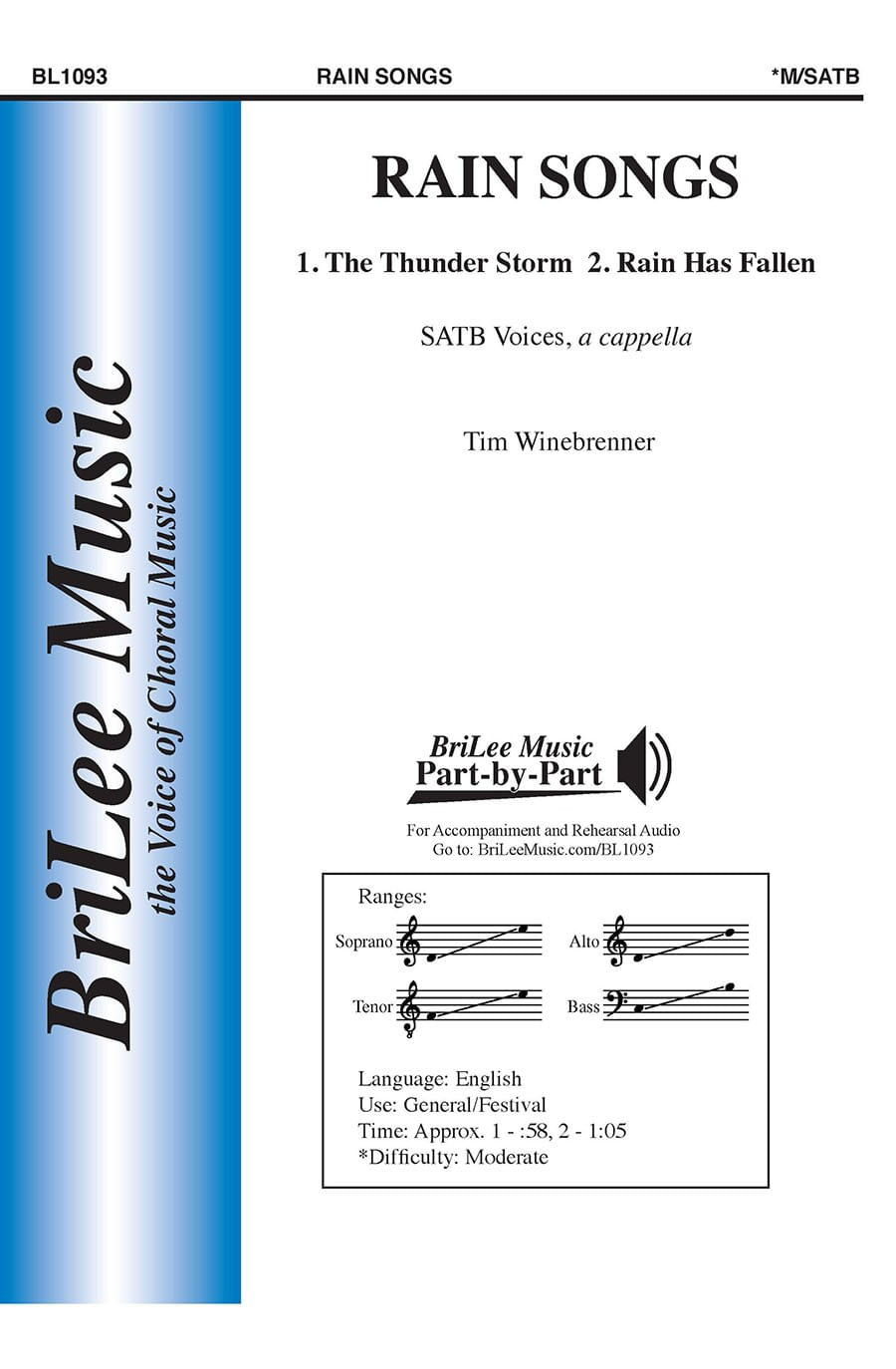 Rain Songs Choral Sheet Music | J.W. Pepper