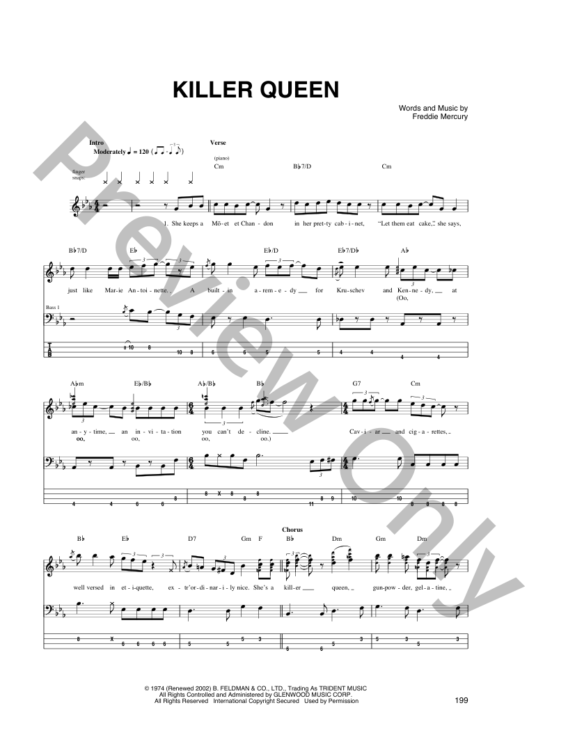 Killer Queen | J.W. Pepper