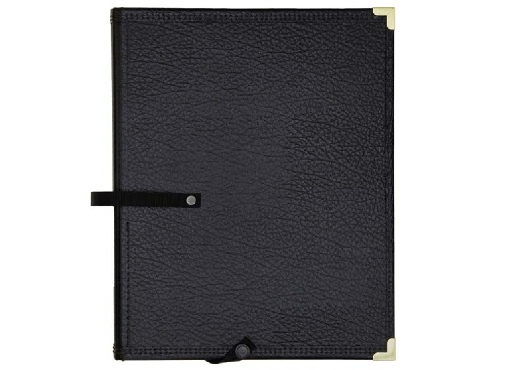 The Black Folder Choir RingBinder Music Folder with 2 Expanding Pockets ...