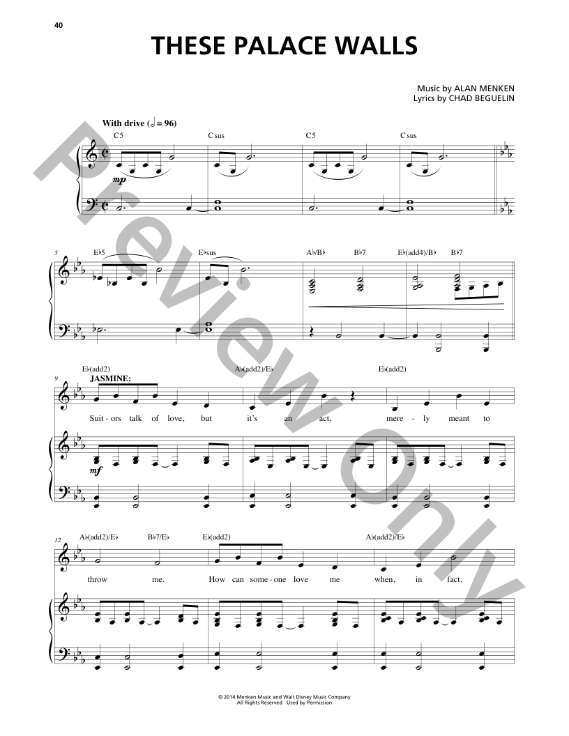 These Palace Walls | J.W. Pepper