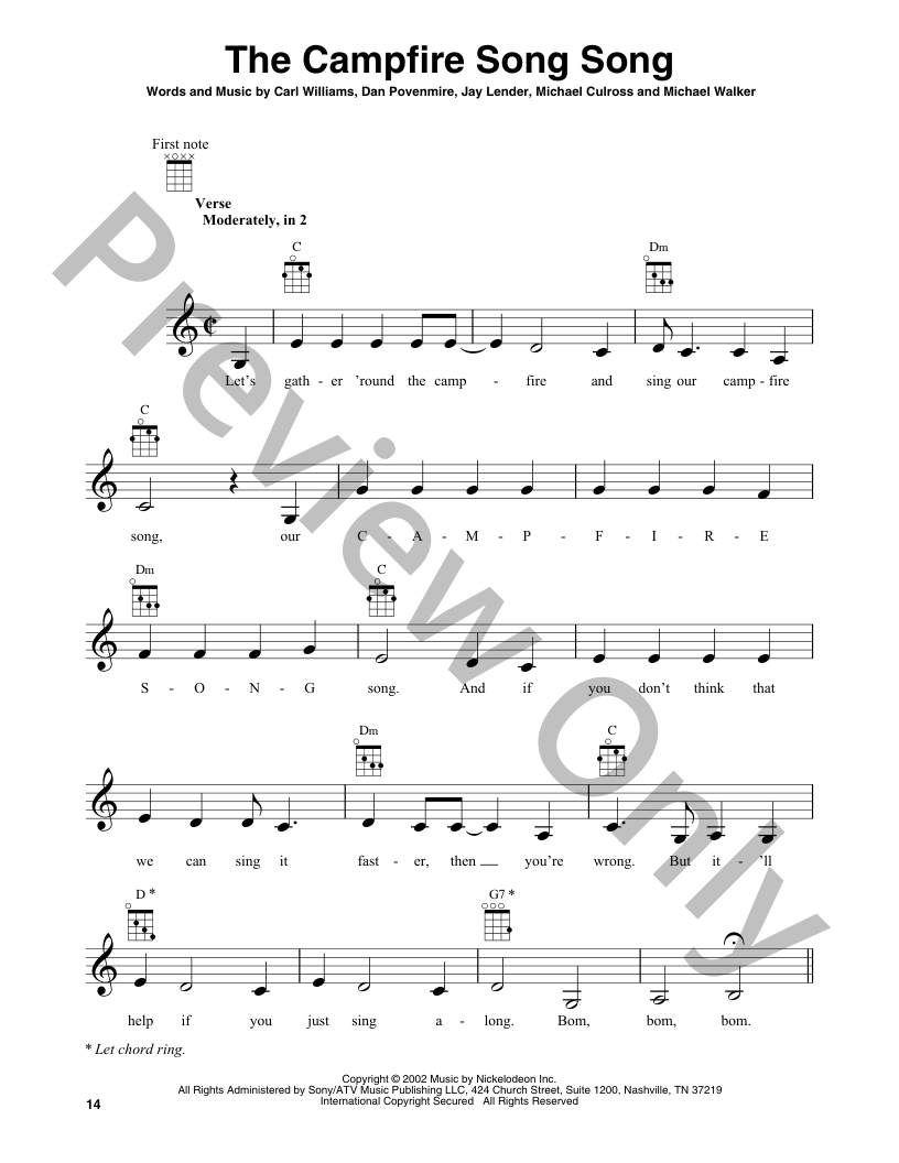 The Campfire Song Song | J.W. Pepper