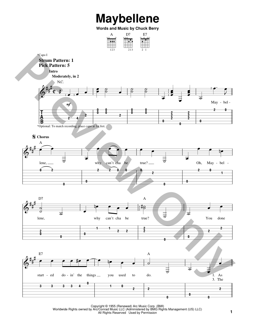 Maybellene | J.W. Pepper