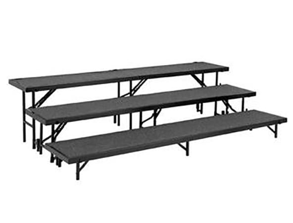 NPS 3-Level Choral Riser, Tapered Edge | J.W. Pepper
