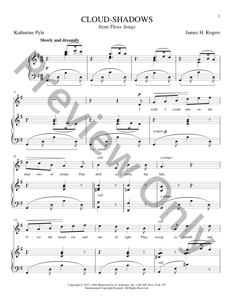 Cloud Shadows | J.W. Pepper