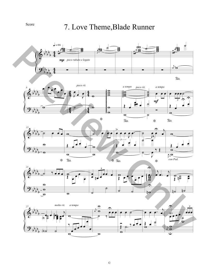 Love Theme (Blade Runner) | J.W. Pepper