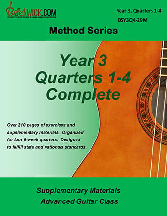 Bill Swick's Advanced Guitar Class Method | J.W. Pepper
