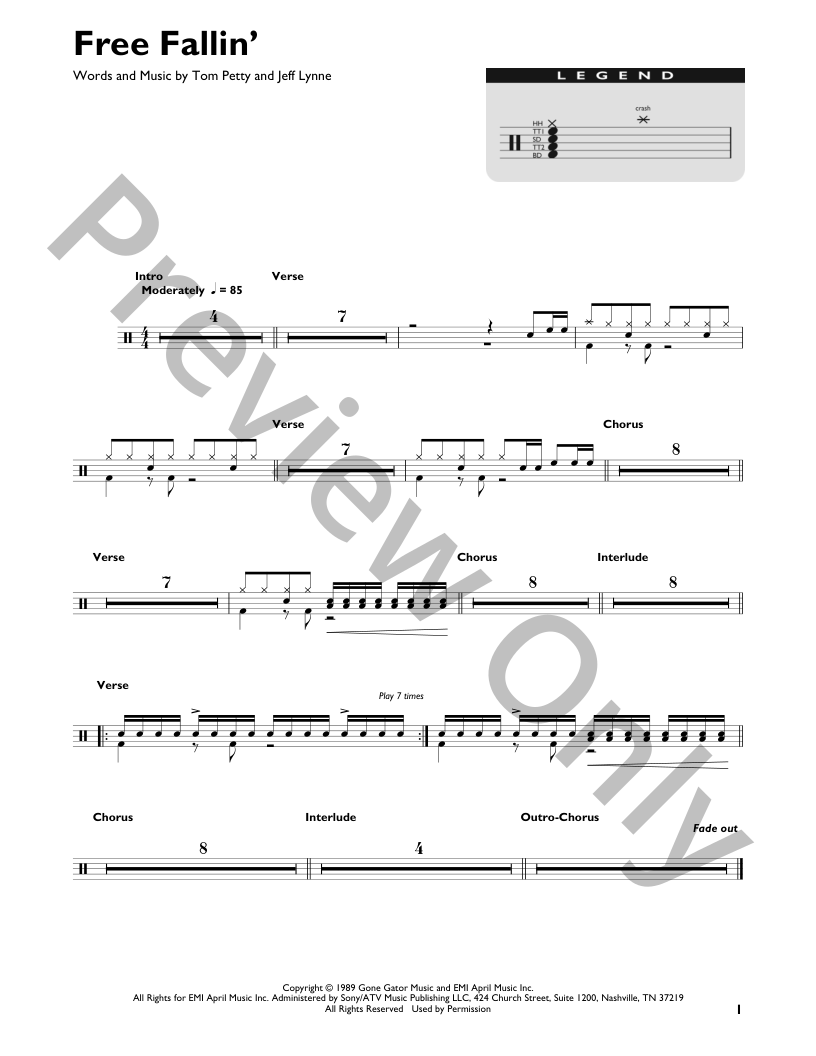 Free Fallin' | J.W. Pepper