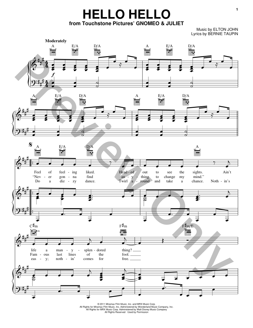 Hello Hello | J.W. Pepper