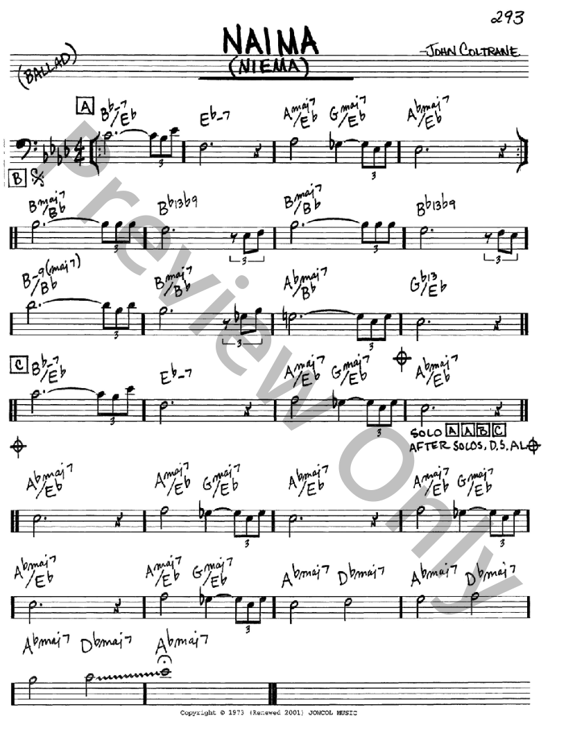 Naima (Niema) | J.W. Pepper